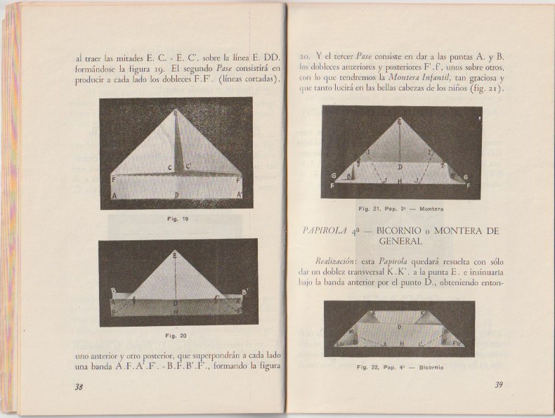David Mitchell's Origami Heaven - History - Papirolas Escolares 1 by Vicente Solorzano Sagredo, 1946